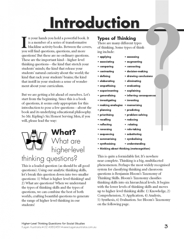 Social Studies Higher Level Thinking Questions Kagan Australia social-studies-higher-level-thinking-questions-kagan-australia