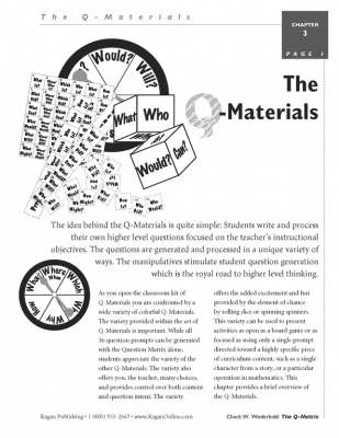 Cooperative Learning & Higher Level Thinking -The Q Matrix - Kagan ...