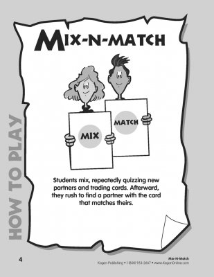 Mix-N-Match Book - Primary - Kagan Australia