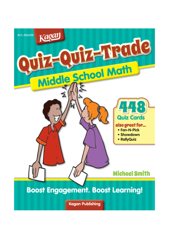 Quiz-Quiz-Trade: Mathematics Years 6-8 Level 3 - Kagan Australia
