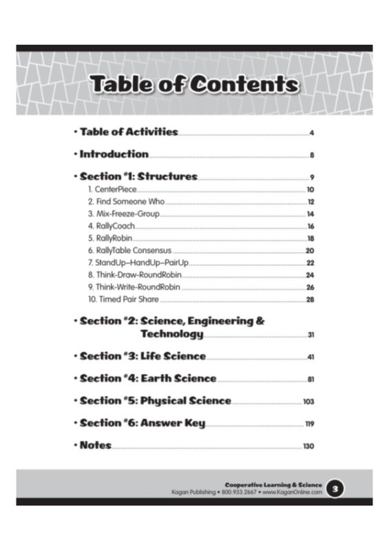 Cooperative Learning & Science Primary Activities Grades 3-6 - Kagan ...