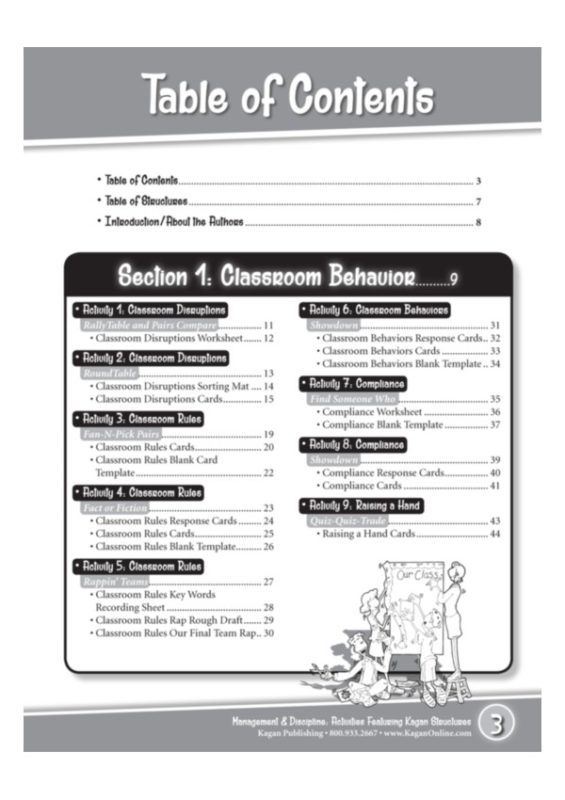 Management & Discipline - Activities Featuring Kagan Structures - Kagan ... Management & Discipline - Activities Featuring Kagan Structures - Kagan ...